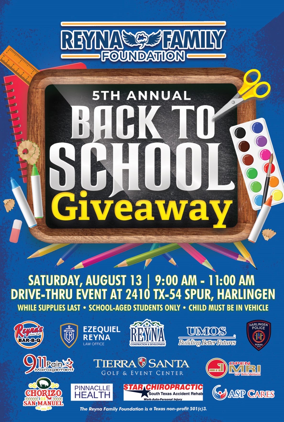 Events – Reyna Family Foundation