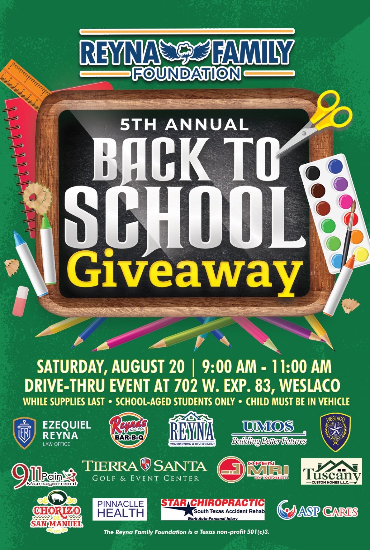 Events – Reyna Family Foundation